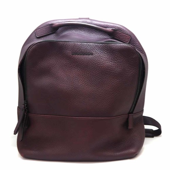 Burberry | Bags | Burberry Leather Backpack Purple | Poshmark